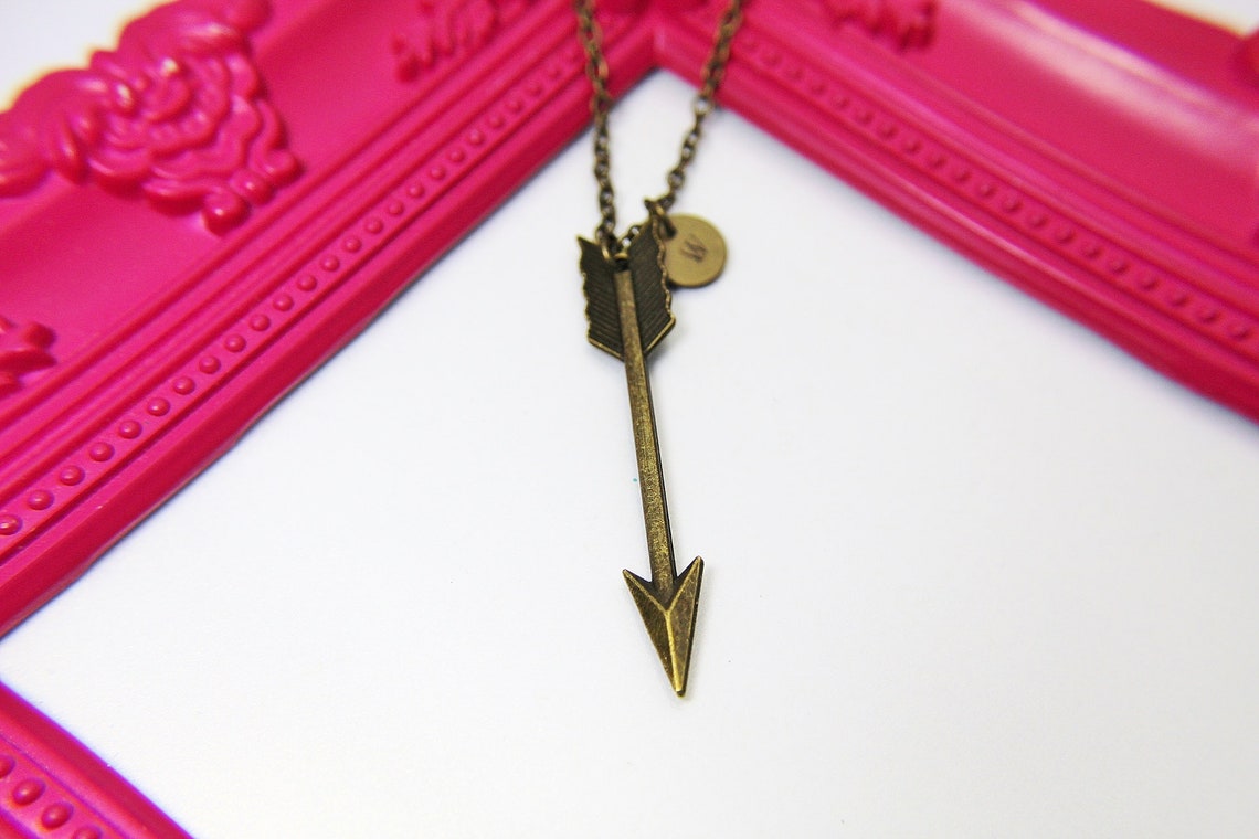 Arrow Necklace Personalized Gift Christmas Gift Birthday - Etsy