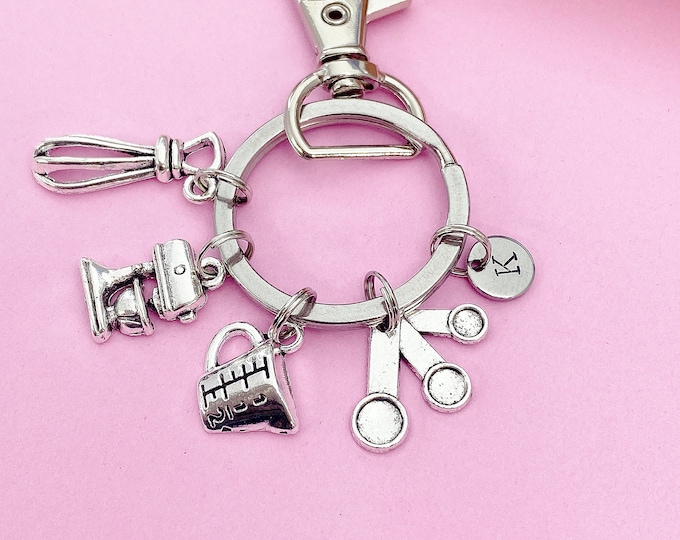 Pink Leafy Spiral Keychain / Bag Charm Cute and Simple Y2k Keychain ...