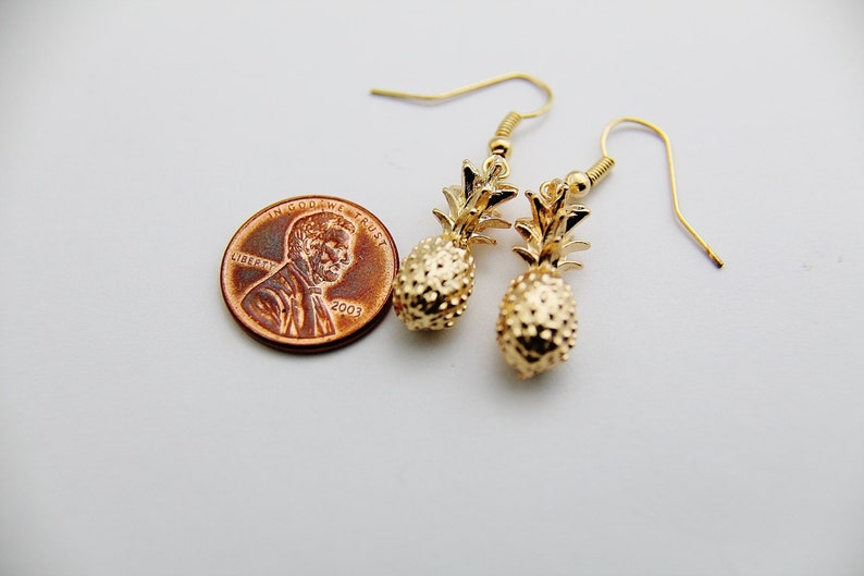 Pineapple Earrings Pineapple Princess Earrings Tropical | Etsy