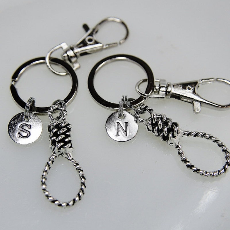 Knot Keychain - Etsy