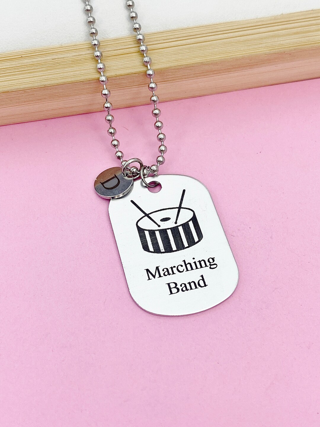 Silver Marching Band Snare Drums Necklace or Keychain Gifts Ideas ...