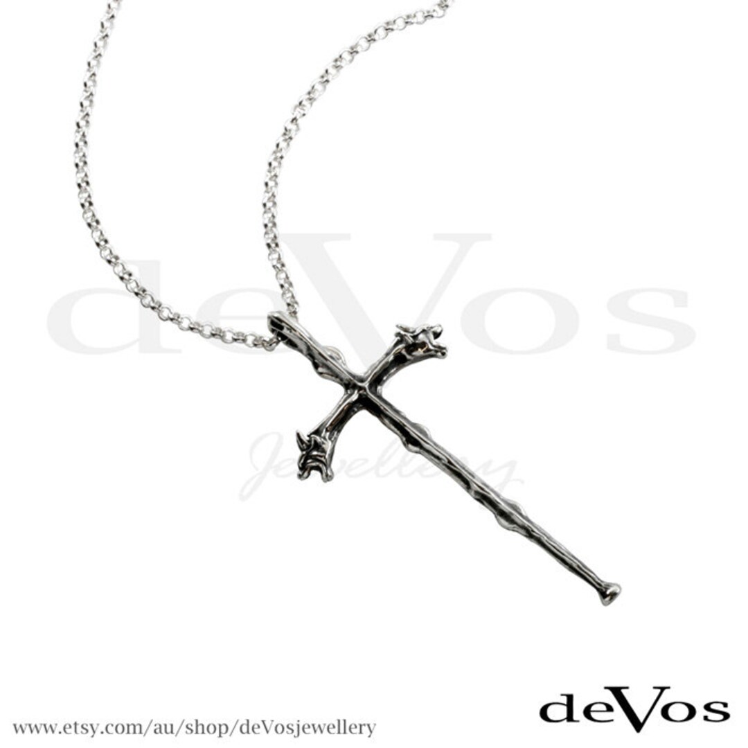 Gargoyle Cross Pendant - Etsy