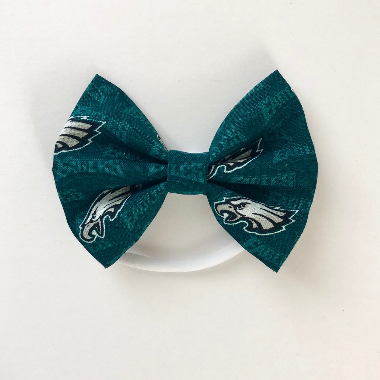 Philadelphia Eagles Bow Headband or Hair Clip Football Bow | Etsy