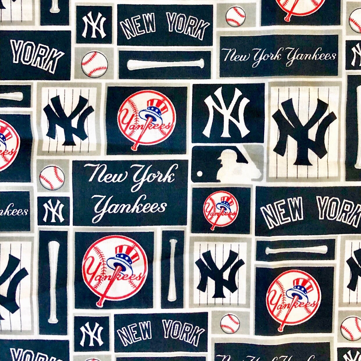 New York Yankees Bow Headband or Hair Clip Baseball Bow | Etsy