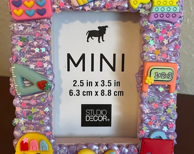 Back to School Picture Frame - Etsy