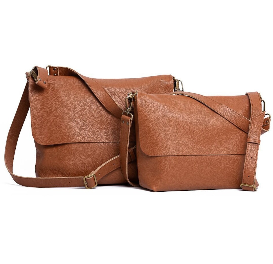 Available in 16 Colors Leather Crossbody Bag. Handcrafted. UN - Etsy