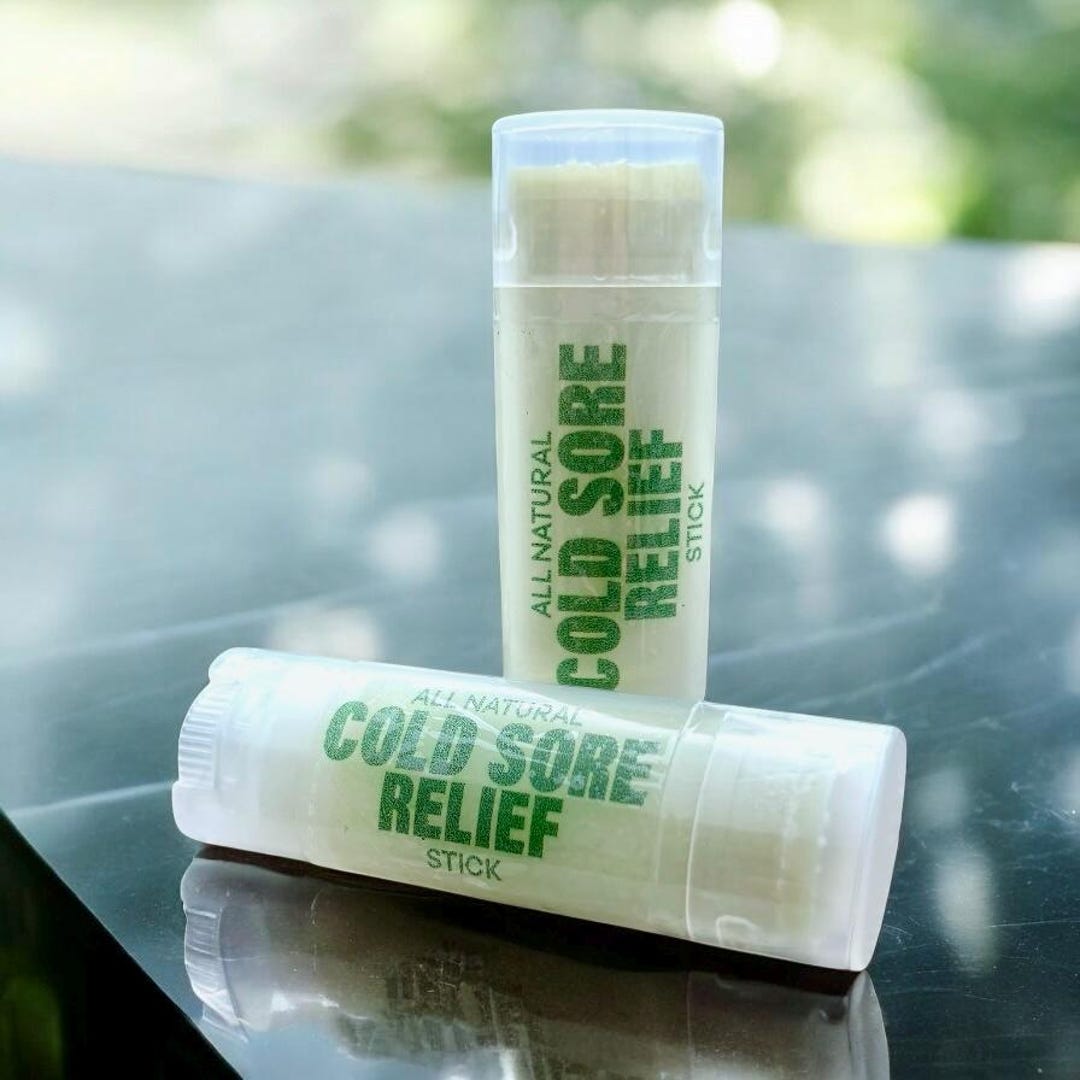 Cold Sore Stick Relief, Handmade, All Natural, Organic, Healing, Balms ...