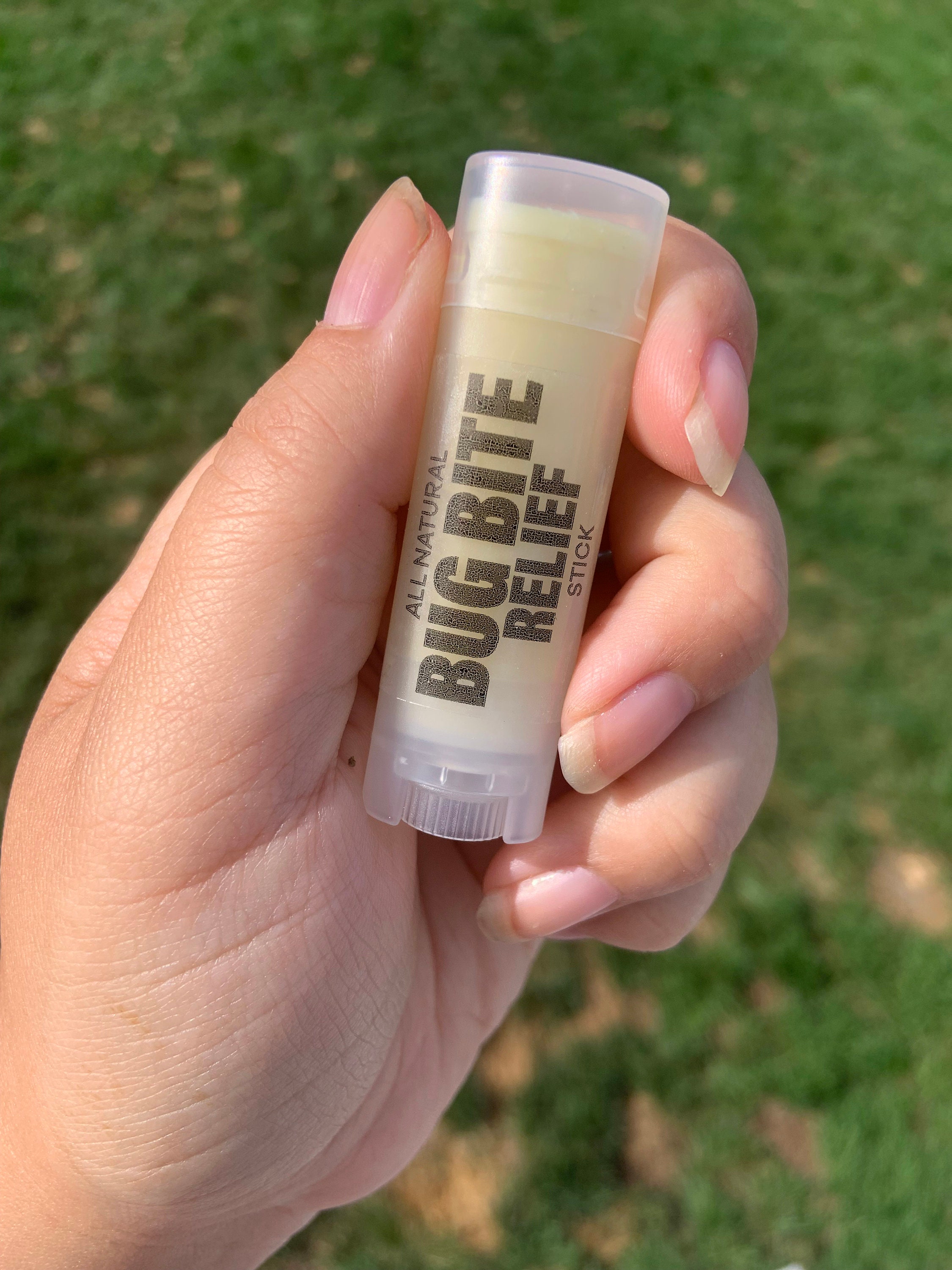 All Natural & Organic Bug Bite Stick, Natural Bug Bite, Homemade Bug ...
