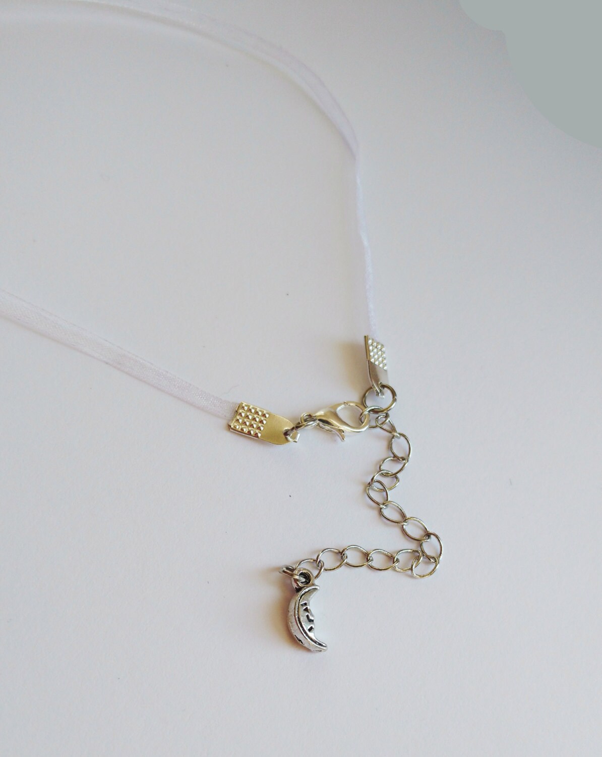 White Choker Translucent Choker Thin Choker Discrete - Etsy