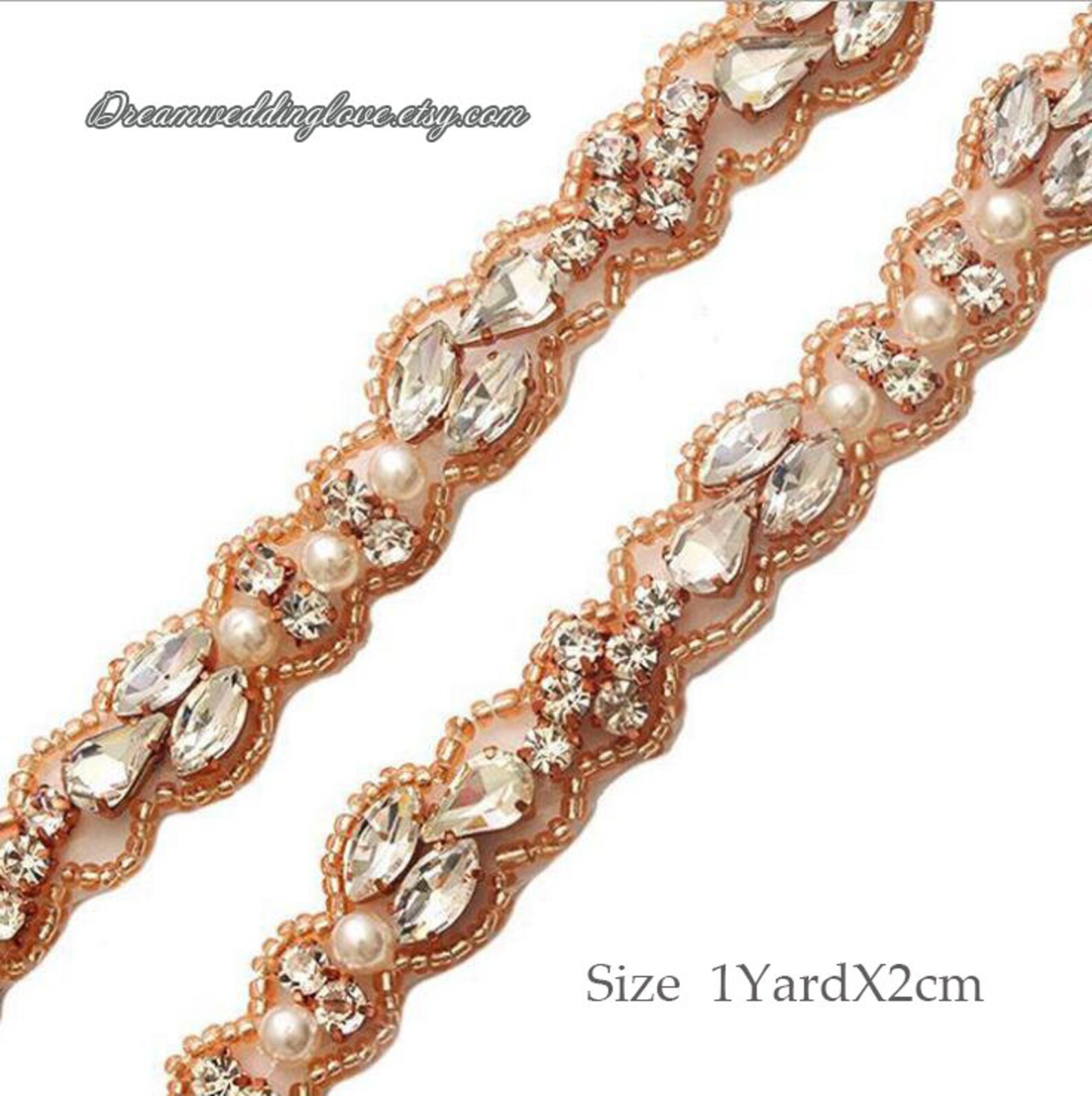 Rhinestones Trims Beads Trim Pearl Trim crystal Lace - Etsy