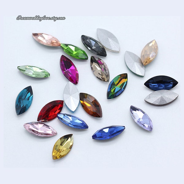 Marquise Rhinestones - Etsy