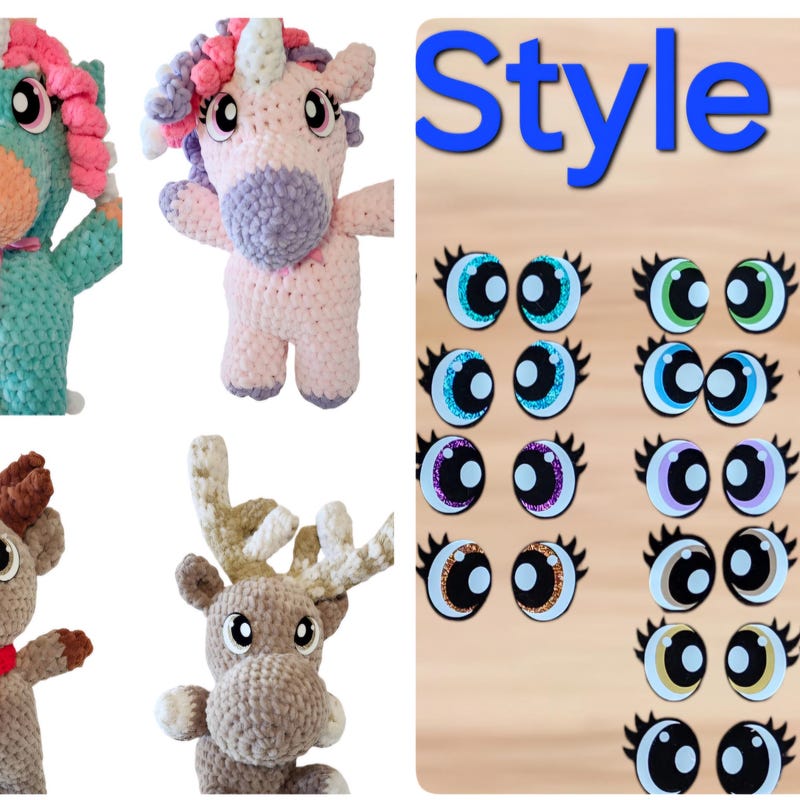 Sew on Eyes - Etsy
