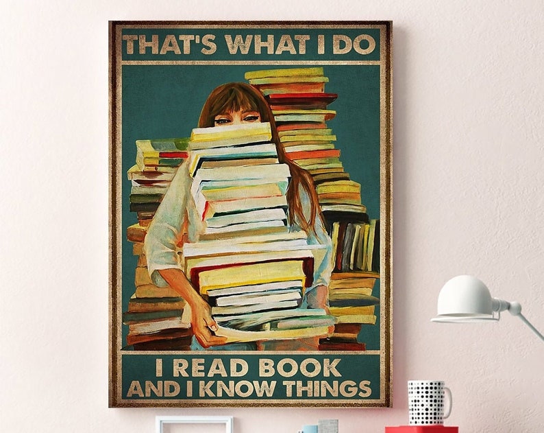 Art & Collectibles Prints Digital Prints Vintage Book Poster Girl Who ...