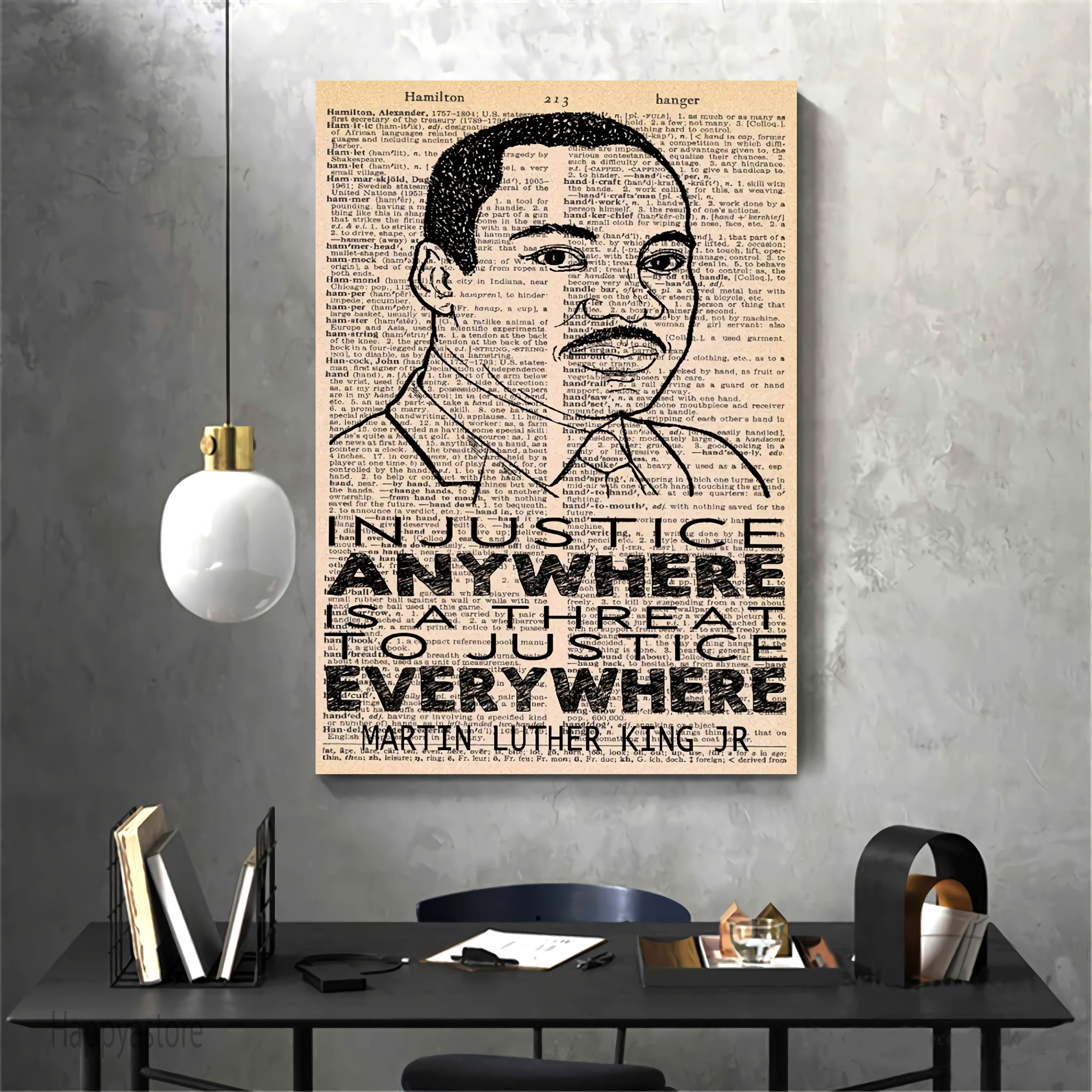 Art & Collectibles Digital Prints Martin Luther King Day Decor Happy ...