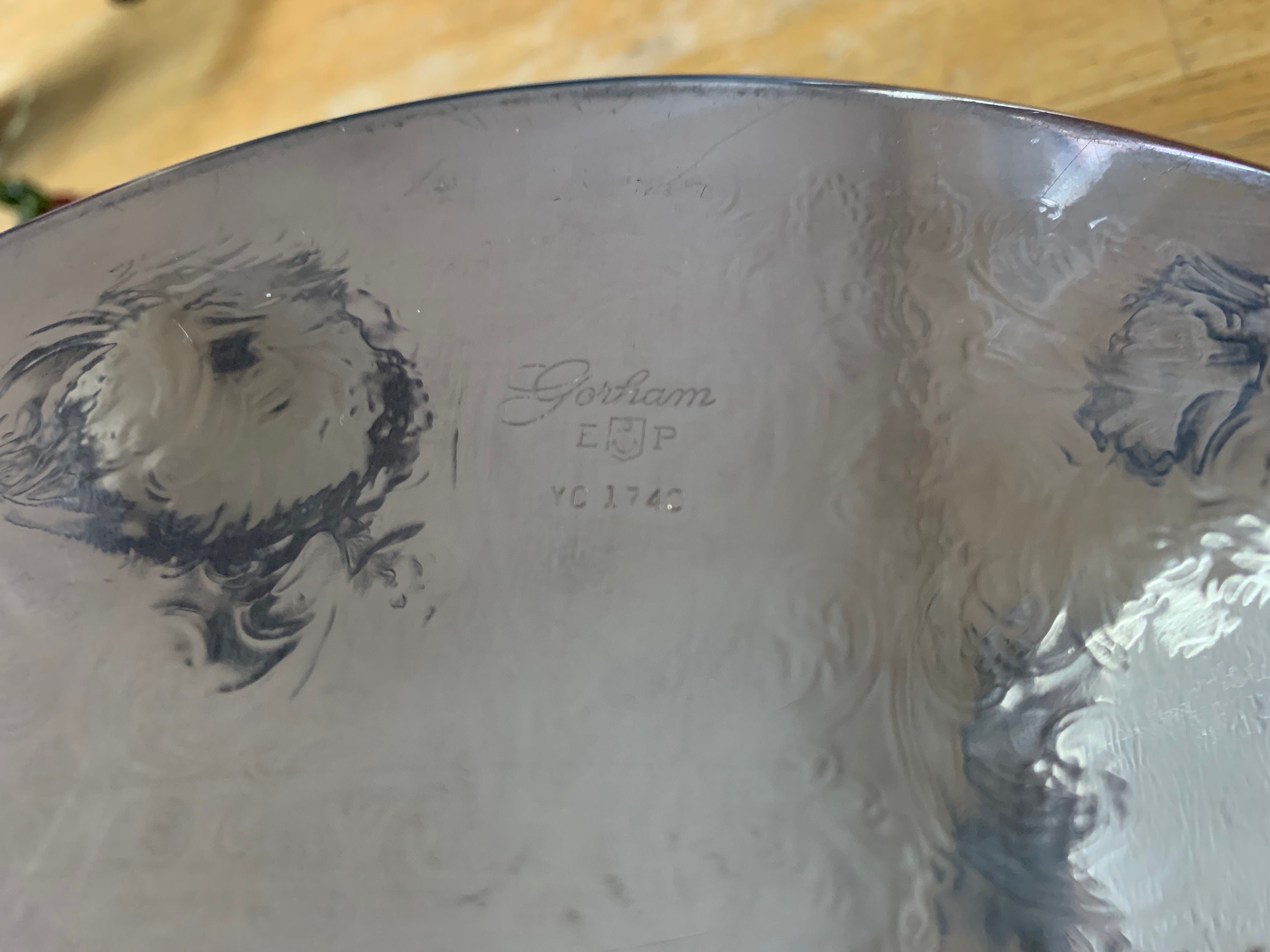 Vintage Gorham Silver Serving Tray - Etsy