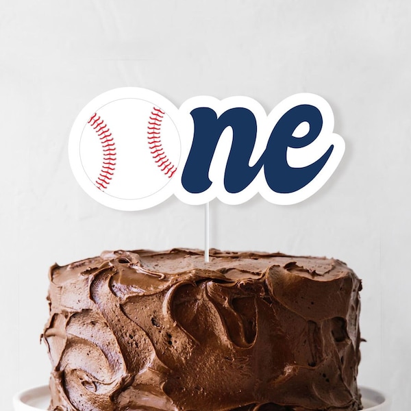 Baseball Cake Topper - Etsy