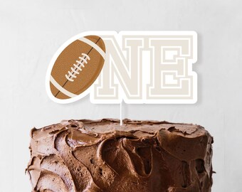 1st Down Birthday Cake Topper - Etsy