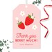 Strawberry Favor Tags Printable Berry First 1st Birthday - Etsy Canada
