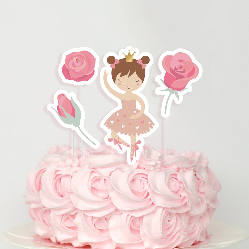 Ballerina Cake Topper - Etsy