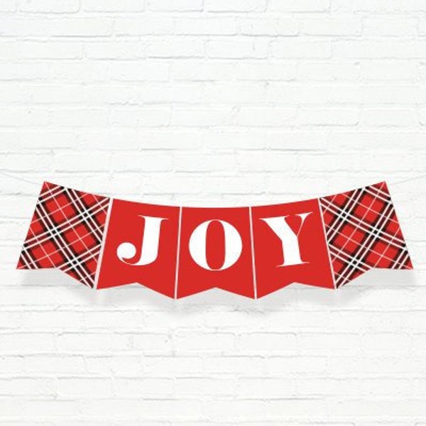 Joy Banner - Etsy