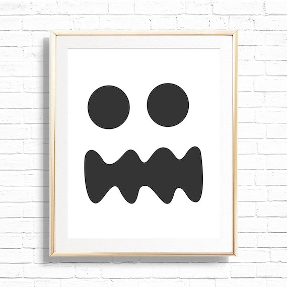 Printable Ghost Faces