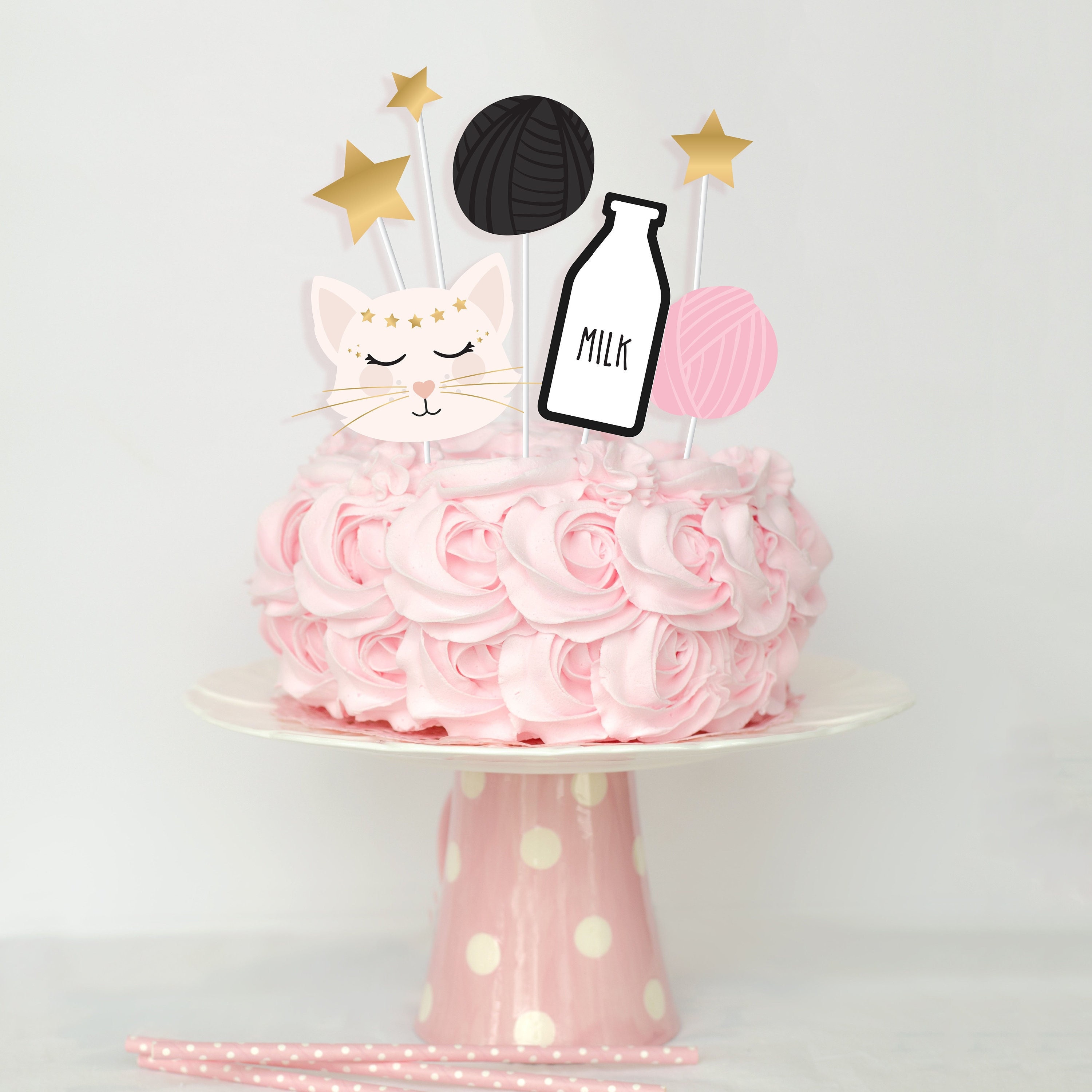 Kitten Cake Topper