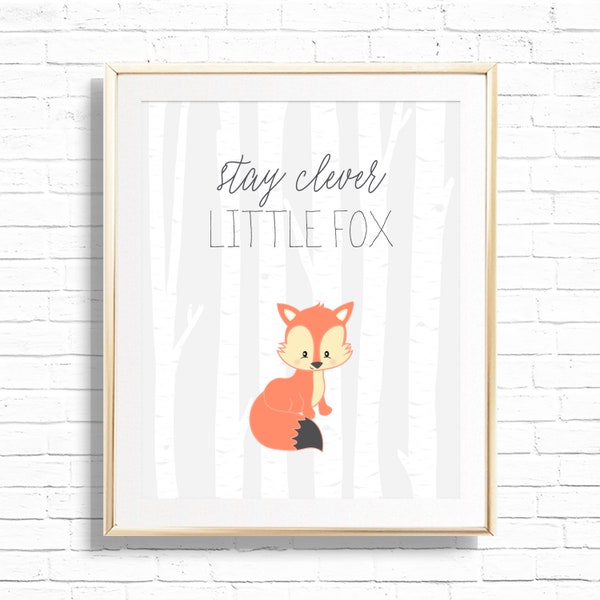 Clever Little Fox - Etsy