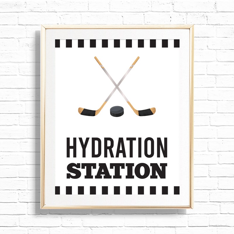 Hydration Station Sign - Etsy