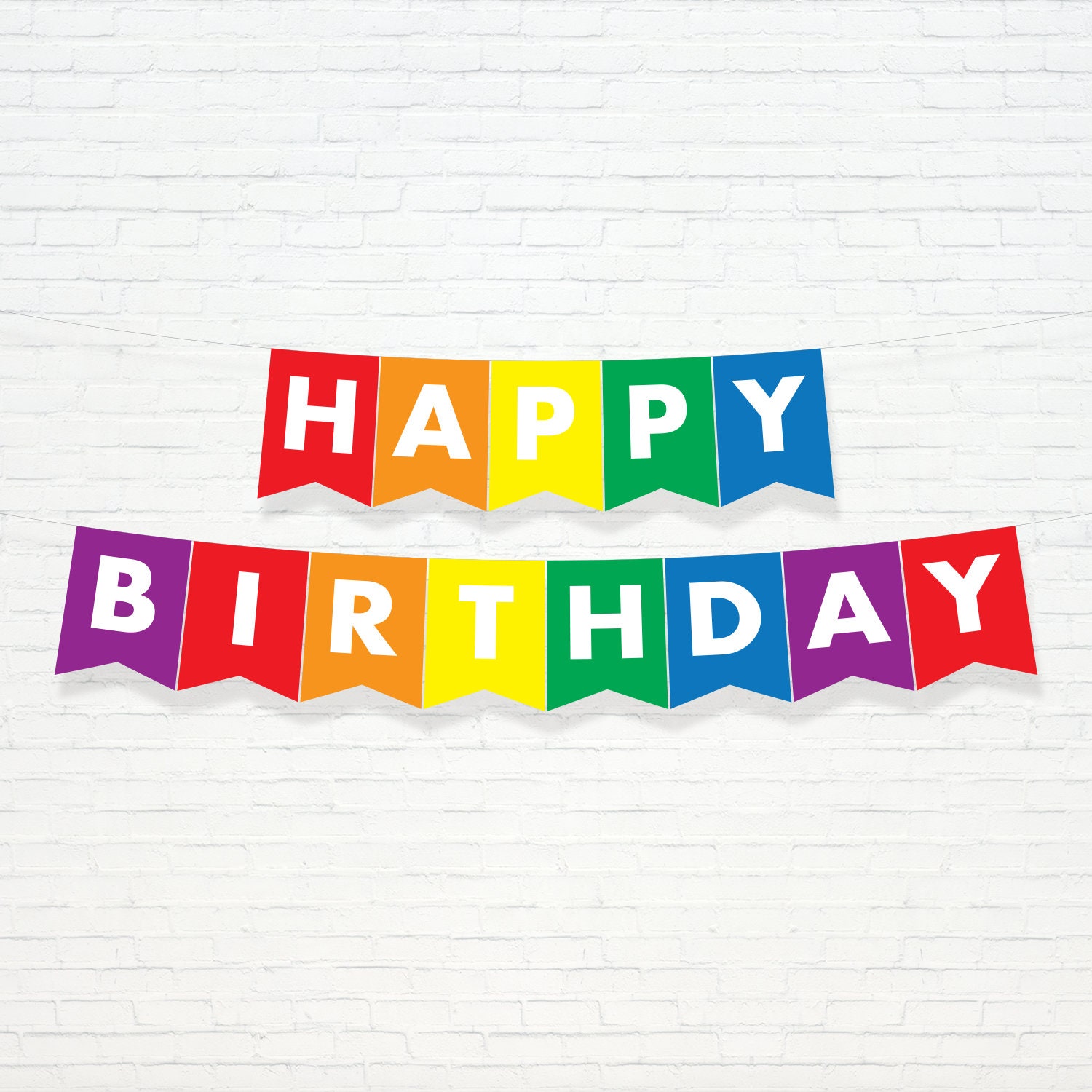 Rainbow Happy Birthday Banner How To Make Rainbow Theme Birthday