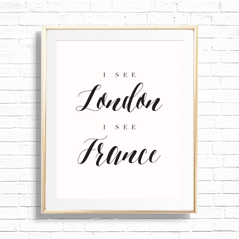 I See London I See France - Etsy