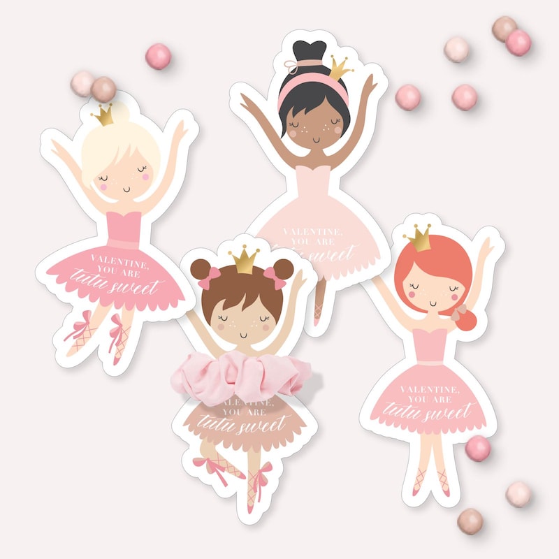 Ballet Themed Valentine - Etsy UK