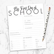 Printable Kids Birthday Interview Annual Interview Birthday - Etsy Canada