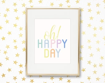 Oh Happy Day Classroom Decor - Etsy