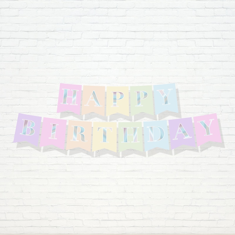 Pastel Birthday - Etsy