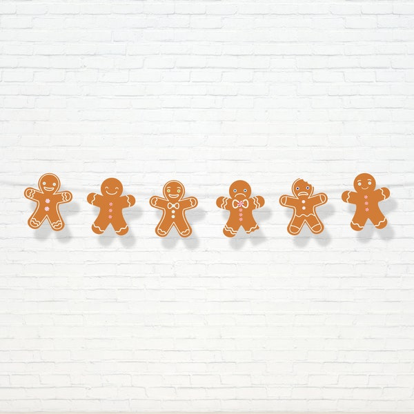 Gingerbread Garland - Etsy