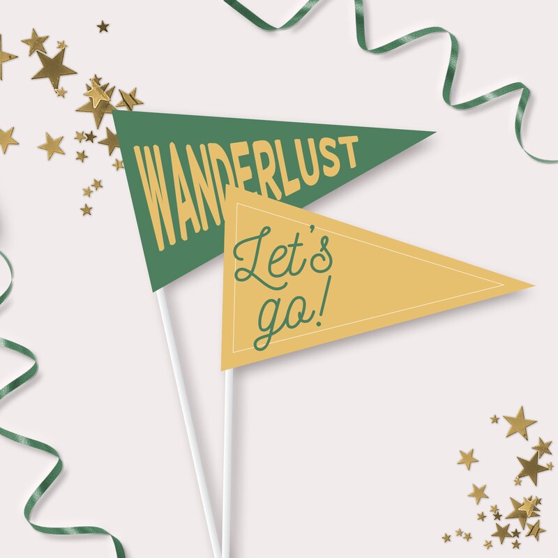 Pennant Flag Banner - Etsy