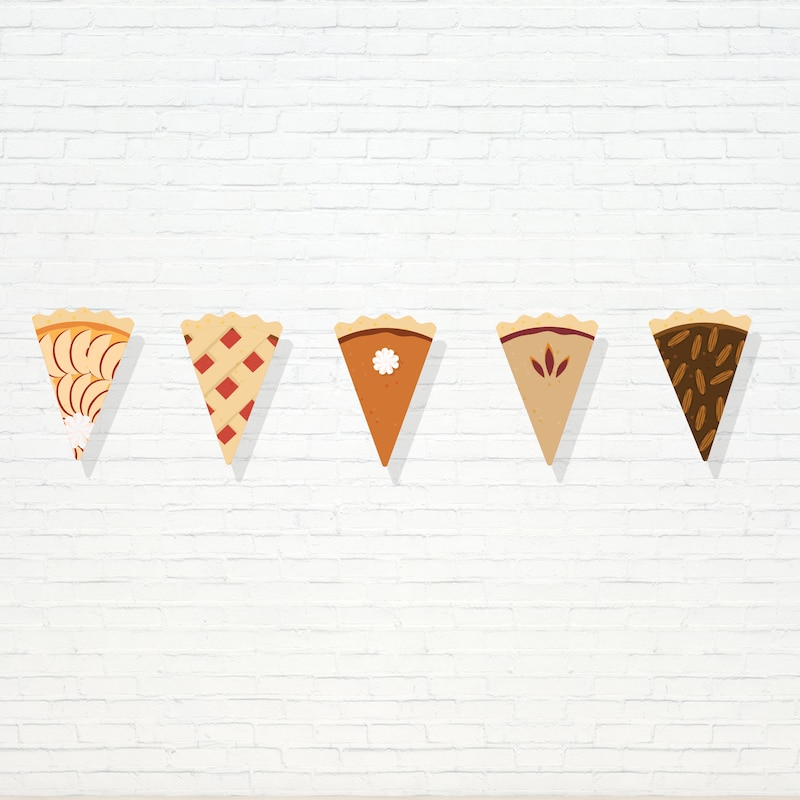 Pumpkin Pie Slice - Etsy