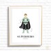 Personalized Superhero Art Print Printable Custom Superhero Portrait ...