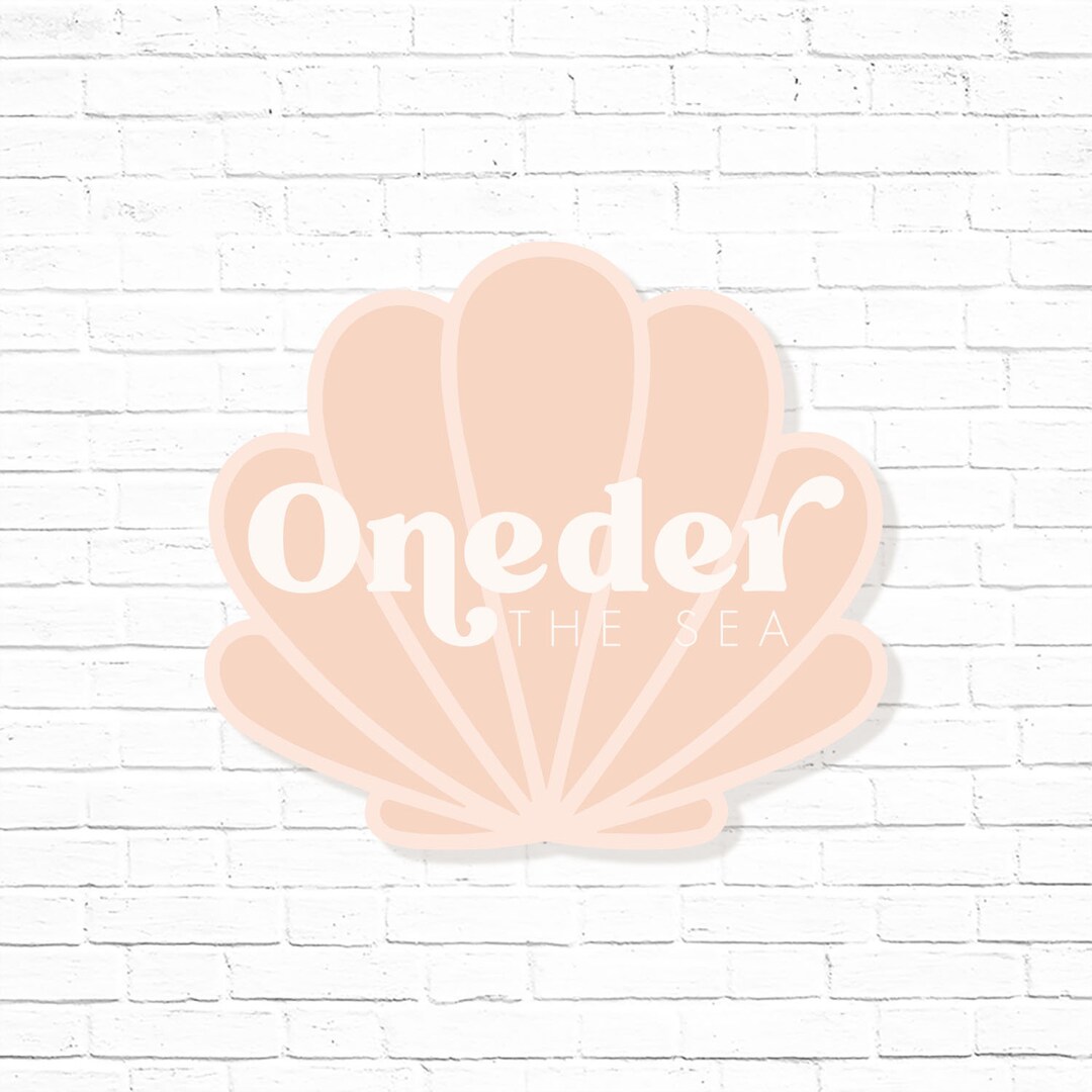 Oneder the Sea Sign - Printable Boho Mermaid 1st Birthday Party Table ...