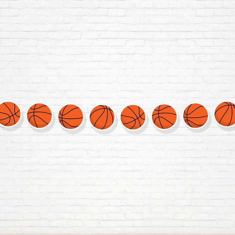 Basketball Garland - Etsy
