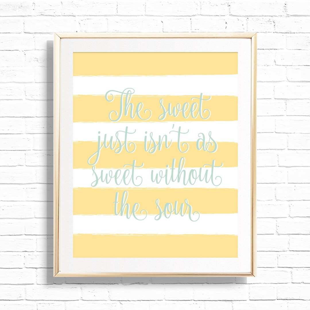 The Sweet Just Isn't as Sweet Without the Sour Lemon Citrus Kitchen ...