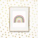 Pastel Boho Rainbow Playroom Home Decor Art Print Printable Boho ...
