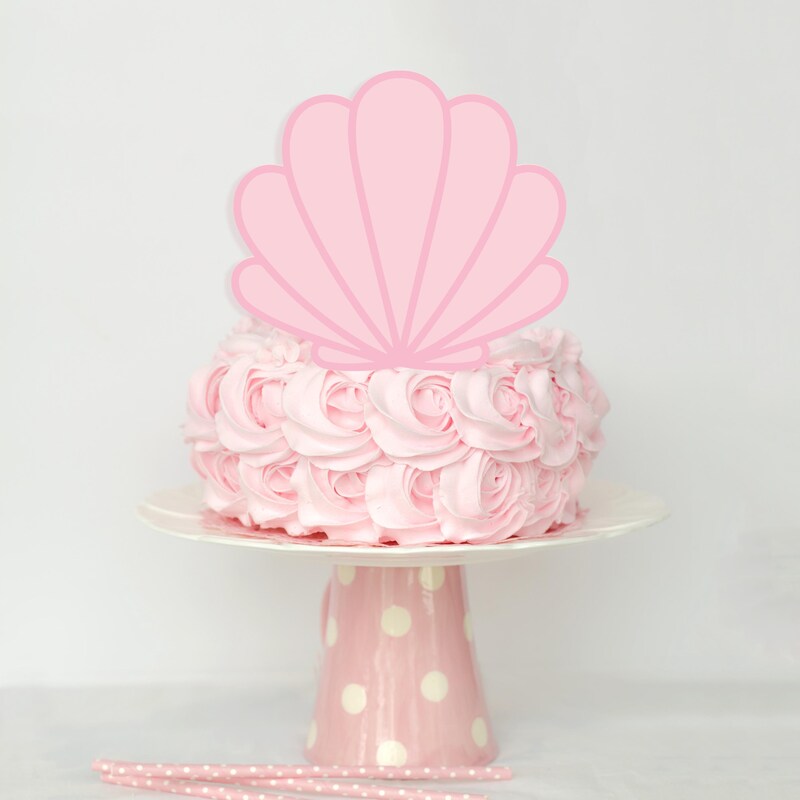 Seashell Cake Topper - Etsy