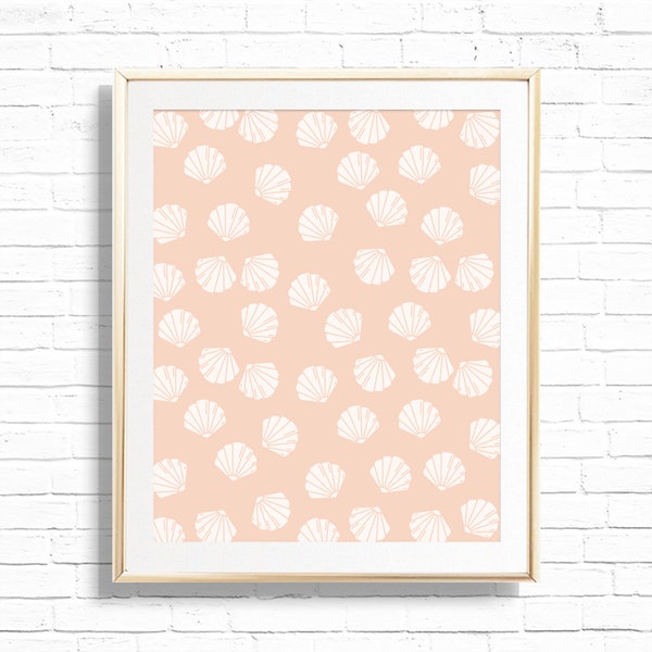 Seashell Print - Etsy