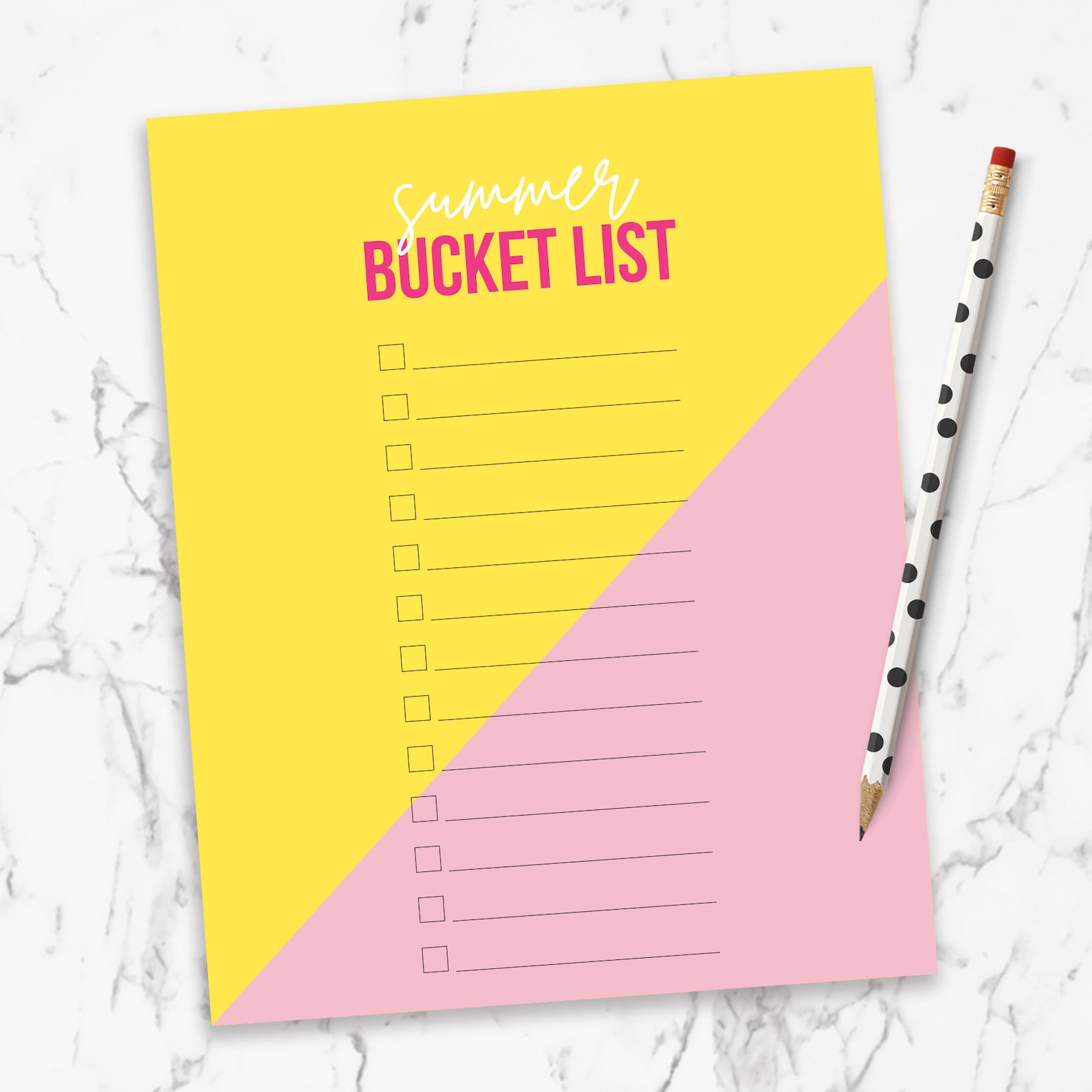 Summer Bucket List Printable Monthly Seasonal Living - Etsy