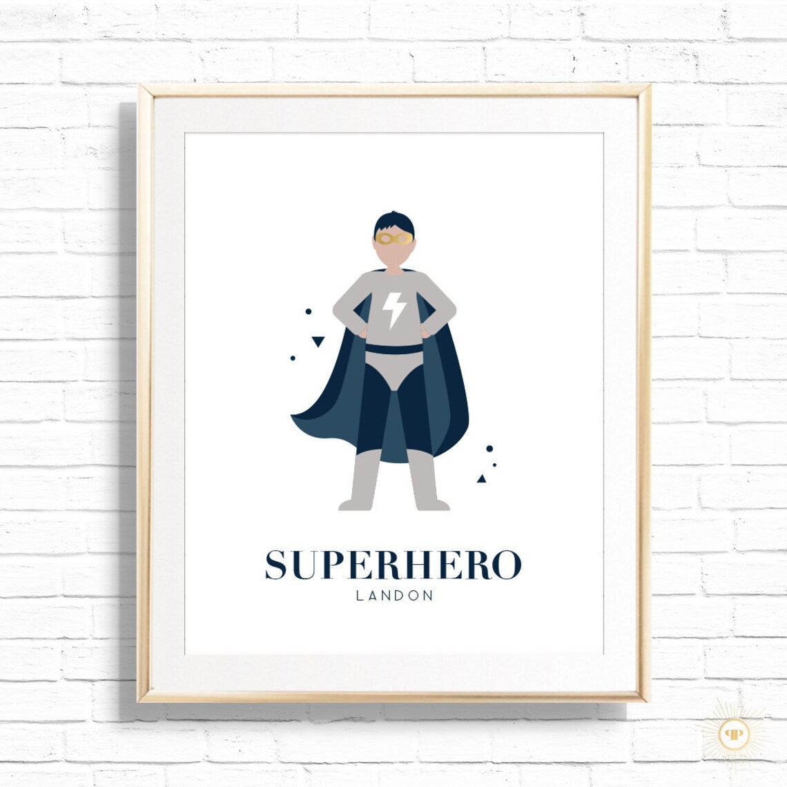 Personalized Superhero Art Print Printable Custom Superhero - Etsy