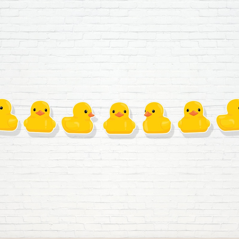 Rubber Duck Banner - Etsy