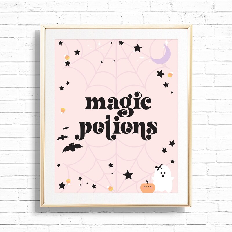 Magic Potion Sign - Etsy