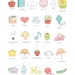 Kawaii Cute Illustrated Alphabet Art Print- Digital File, Instant ...