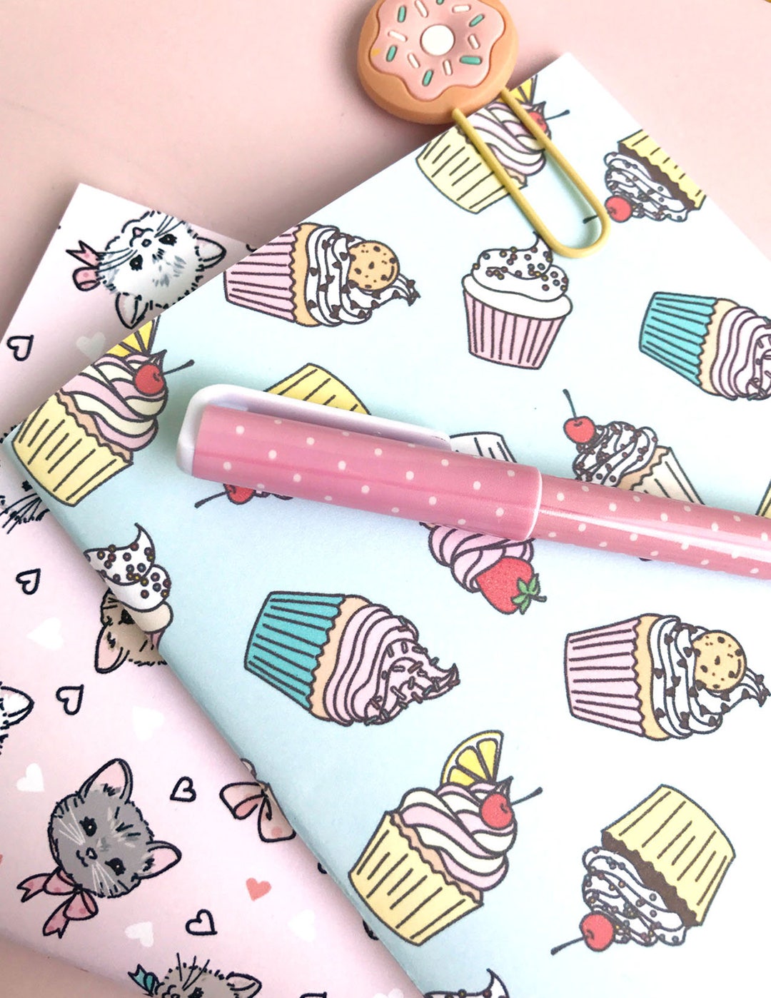 Cupcake JOURNAL Printable- Instant PDF Download- Girls, Diary ...